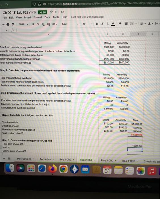 Solved Ch 02131 LabF22r1(1) Xesm \&ि (40 File Edit View | Chegg.com