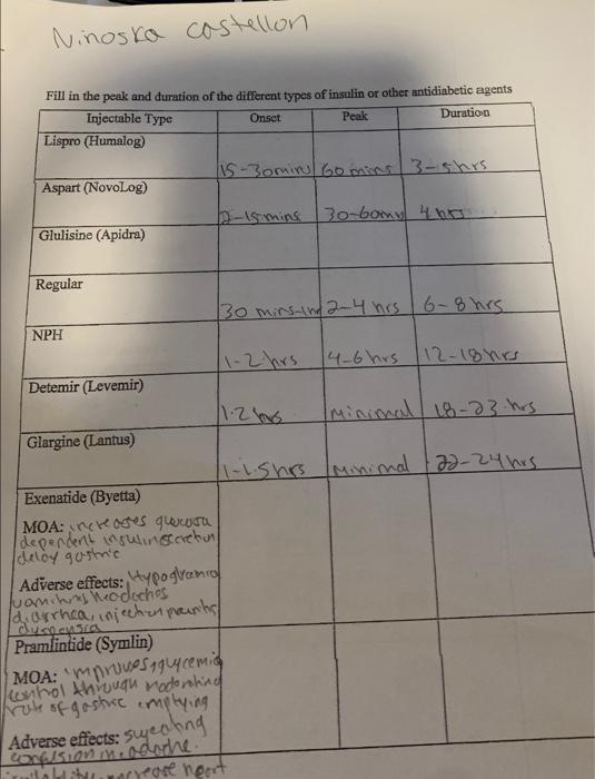 Solved Ninoska costellon | Chegg.com