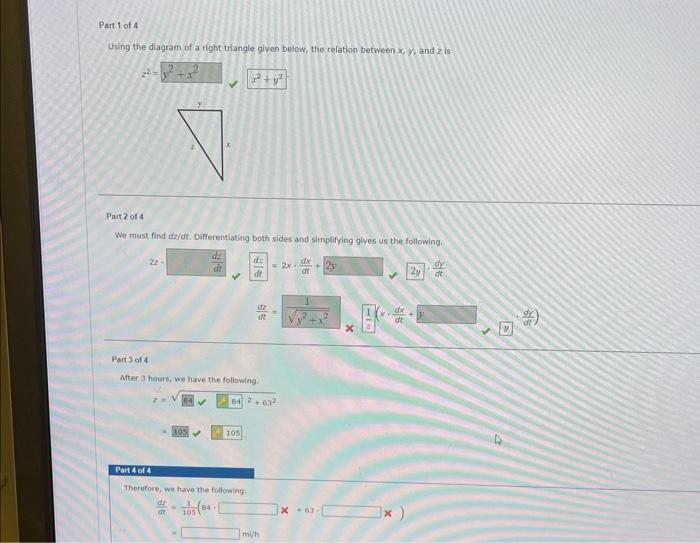 Using the diagram of a right triangle given below, | Chegg.com