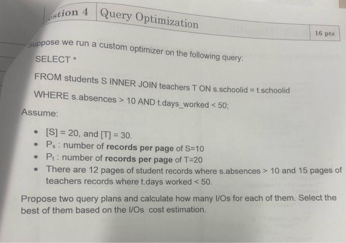 Solved suppose we run a custom optimizer on the following | Chegg.com