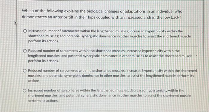 Solved Which of the following explains the biological | Chegg.com