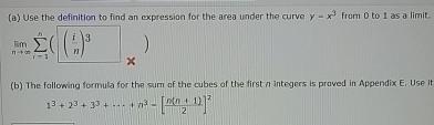 Solved (a) ﻿Use the definition to find an expression for the | Chegg.com