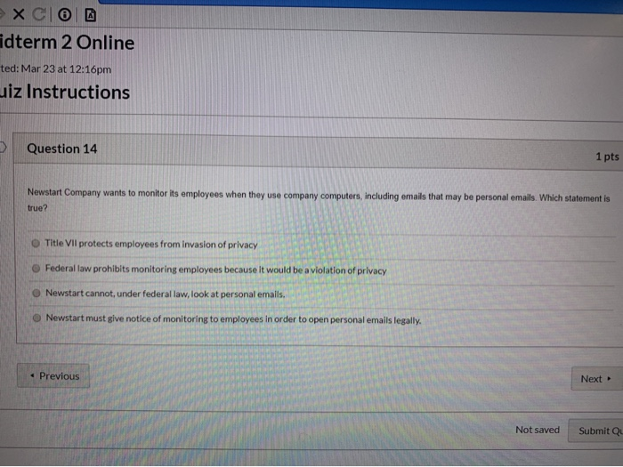 Solved Е со в erm 2 Online Mar 23 at 12:16pm Instructions | Chegg.com