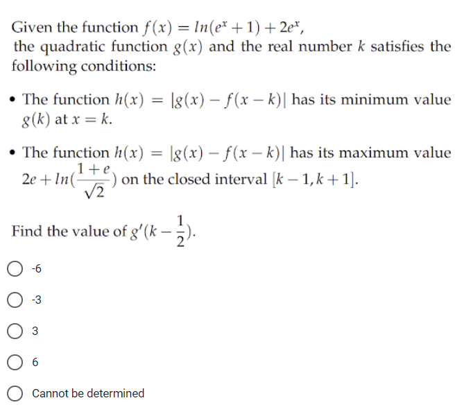 Solved Given The Function Fxlnex12ex The 