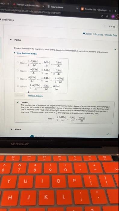 Solved Consider the following reaction: 2HBr(g) + H2(g) + | Chegg.com Solved Consider the following reaction: 2HBr(g) + H2(g) + | Chegg.com