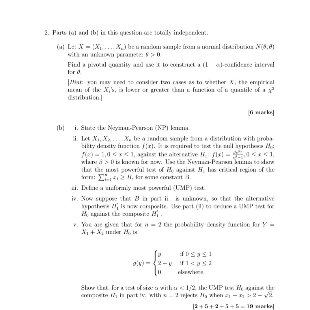 Solved Parts (a) ﻿and (b) ﻿in this question are totally | Chegg.com