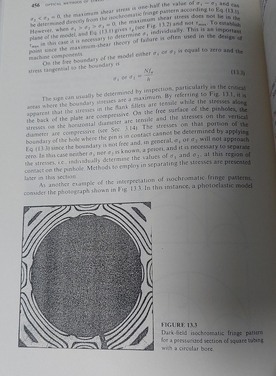 Solved 13.7. Plot the fringe orders as a function of | Chegg.com