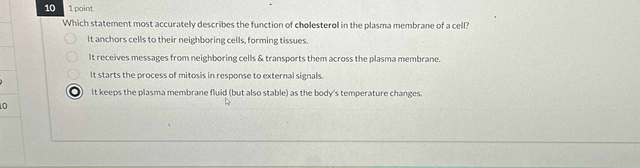 Solved 101 ﻿pointWhich statement most accurately describes | Chegg.com