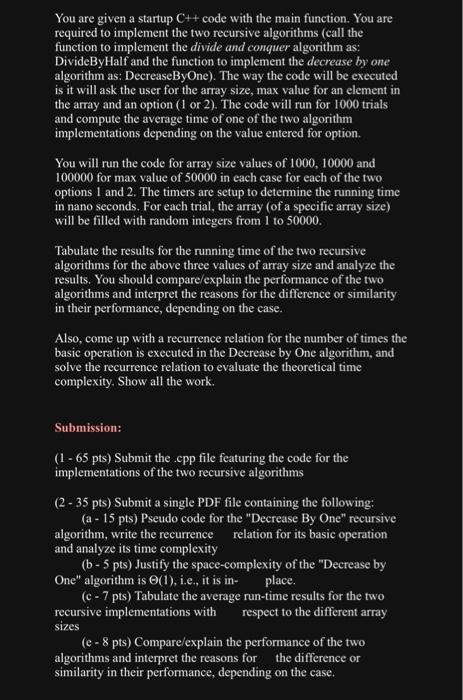 Solved There is a start up code given. please add the | Chegg.com