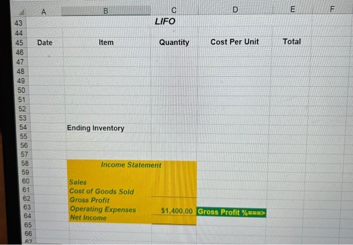 Solved If possible to see the solution in excel to clearly | Chegg.com
