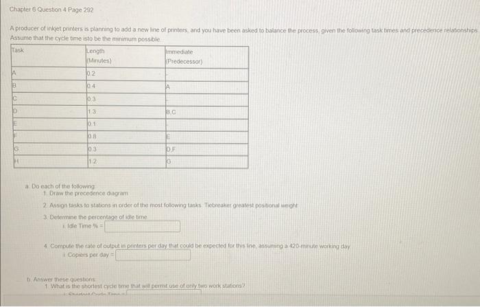 Solved A producer of inget primers is planning to add a new | Chegg.com