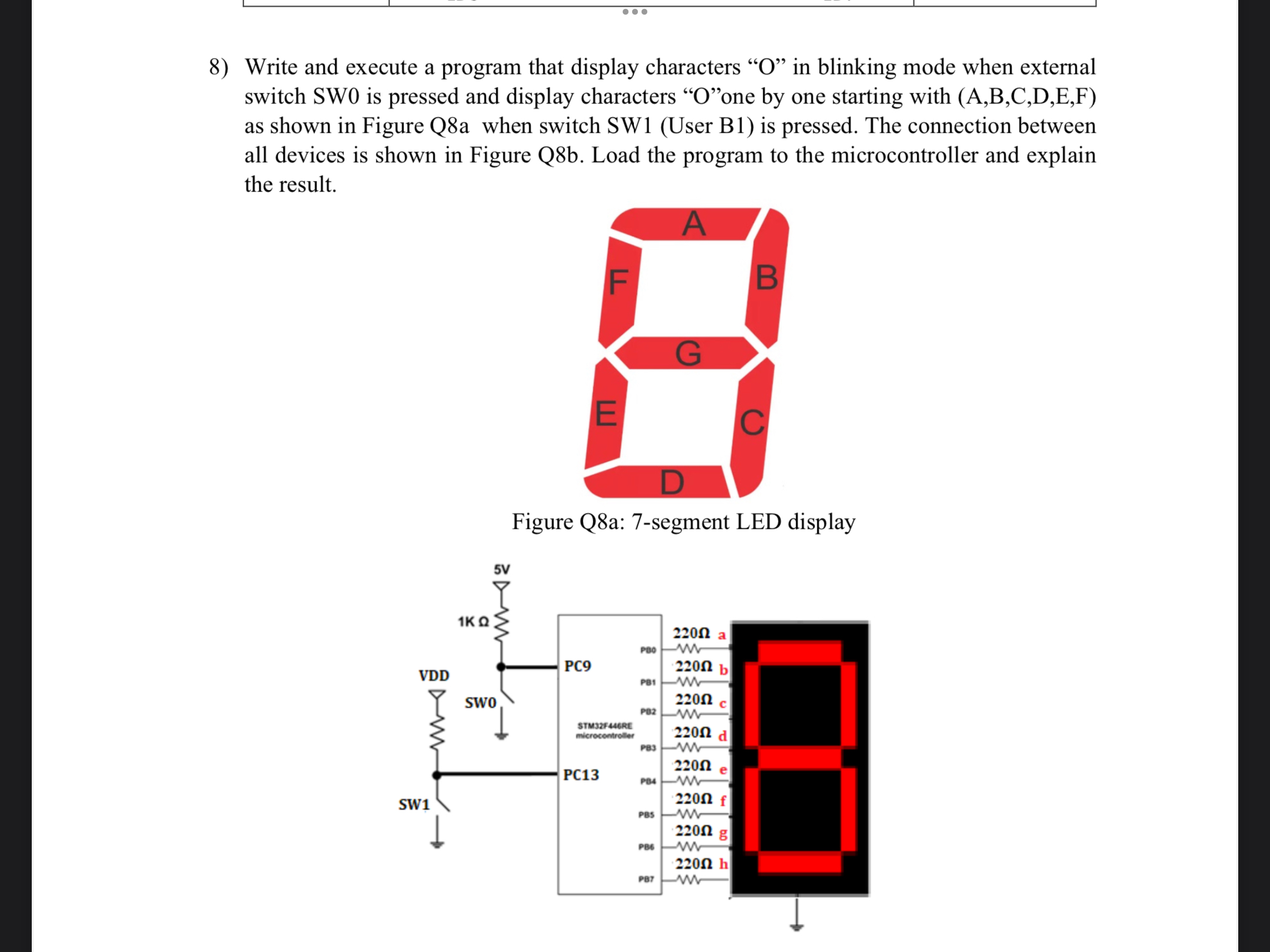 Solved Write and execute a program that display characters | Chegg.com