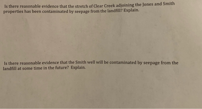 Solved GEOL 1303 Name: Exercise 7: Groundwater Pollution | Chegg.com