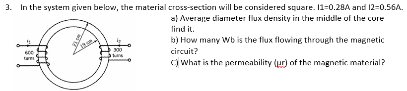 Solved In the system given below, the material cross-section | Chegg.com