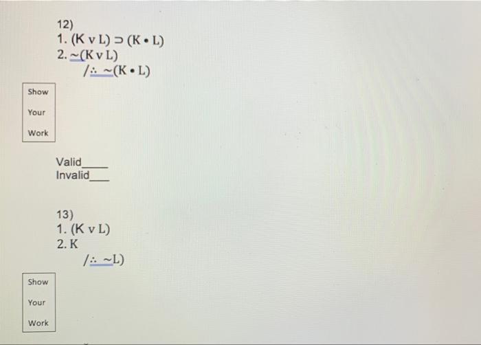 Solved I Part Two Use the Counterpart Conditional Truth | Chegg.com