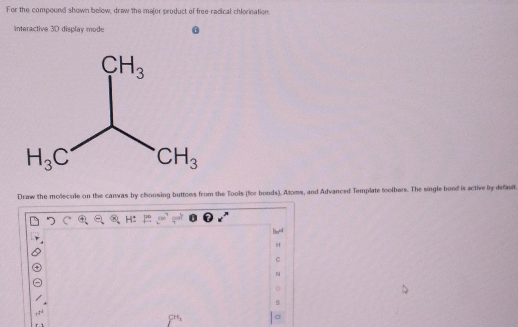 Solved For the compound shown below, draw the major product | Chegg.com