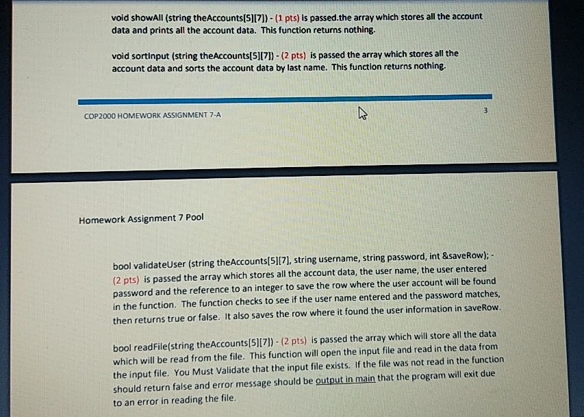 Solved Homework Assignment 7 Afor This Assignment You Will
