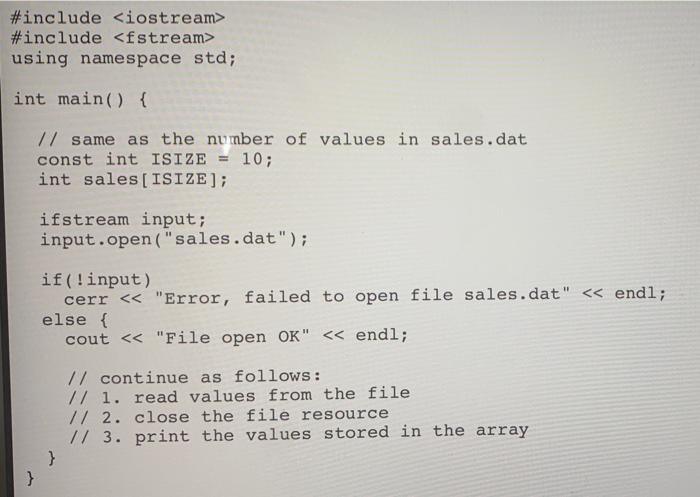 Solved #include #include using namespace std; int main() { | Chegg.com