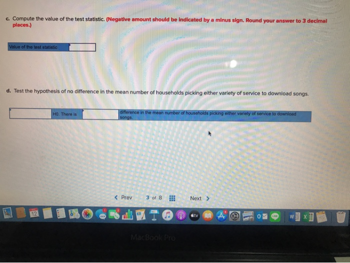 Solved Seved Help Save & Exit Subm. Music streaming services | Chegg.com