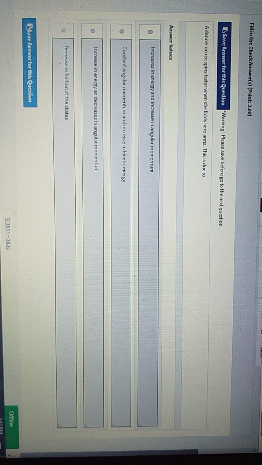 Solved in the Check Answer(s) (Point: 3.00) Save Answer for | Chegg.com