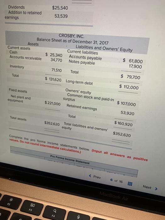 Solved come statements below. (Input all answers as pos | Chegg.com