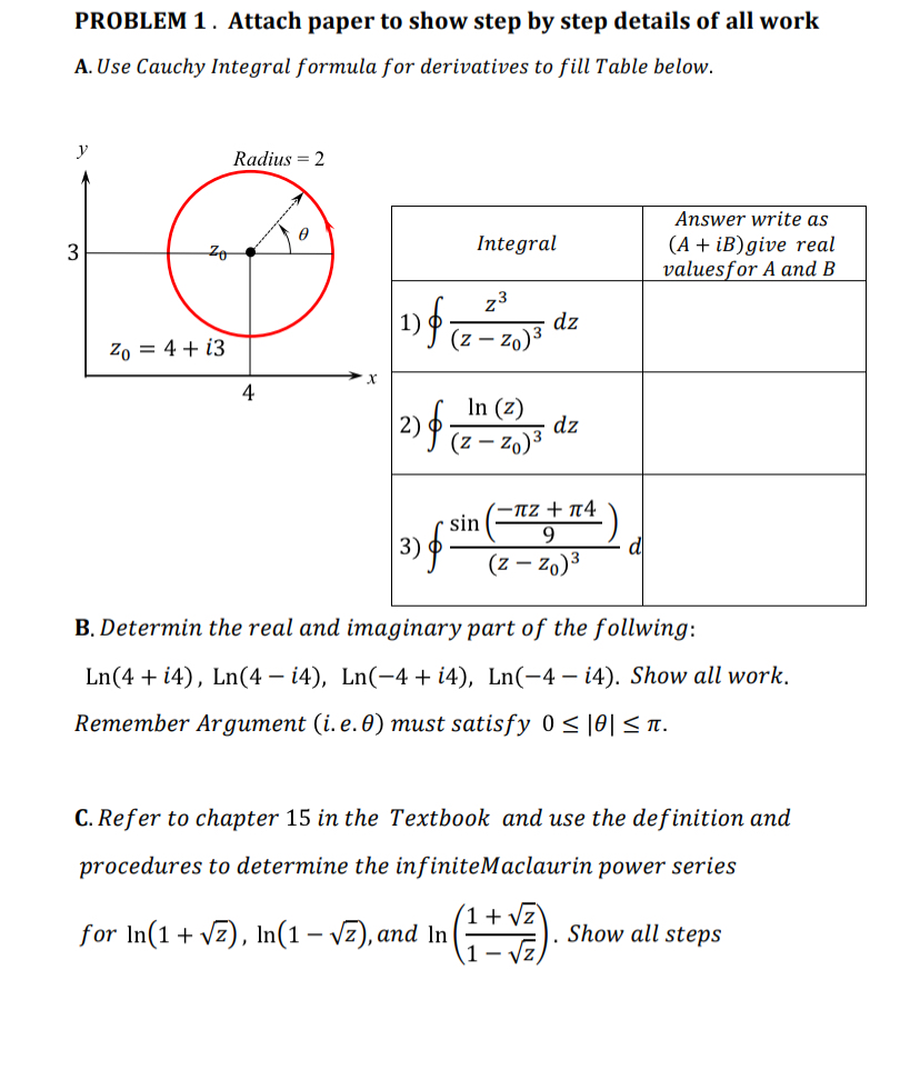 Solved PROBLEM 1. ﻿Attach paper to show step by step details | Chegg.com