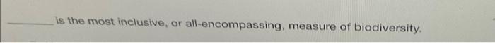 Solved is the most inclusive, or all-encompassing, measure | Chegg.com