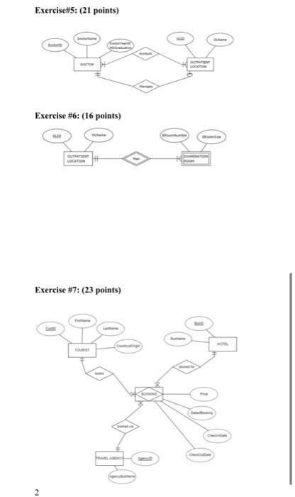 ASG 5 (Chp 3) | Relational Data Modeling | Chegg.com