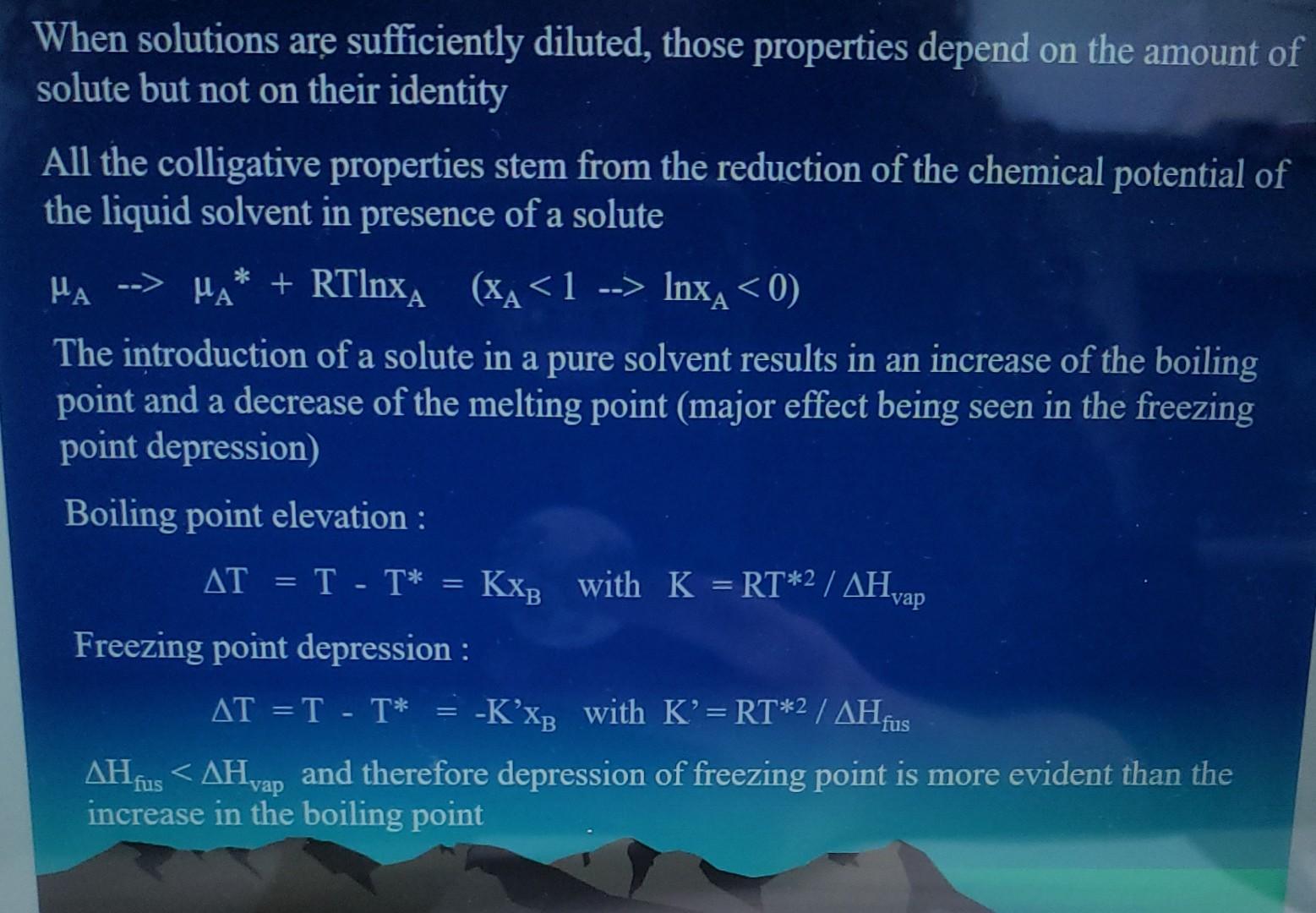 Solved Using the equations for boiling point elevation and | Chegg.com