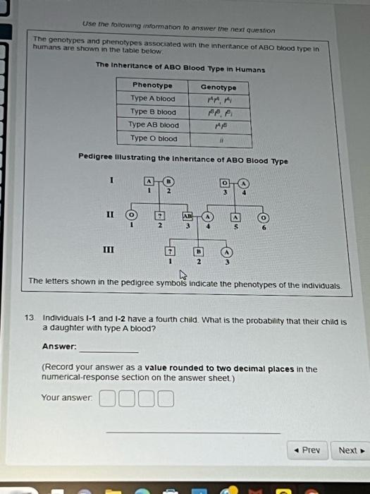 Solved The genotypes and phenotypes associated with the | Chegg.com