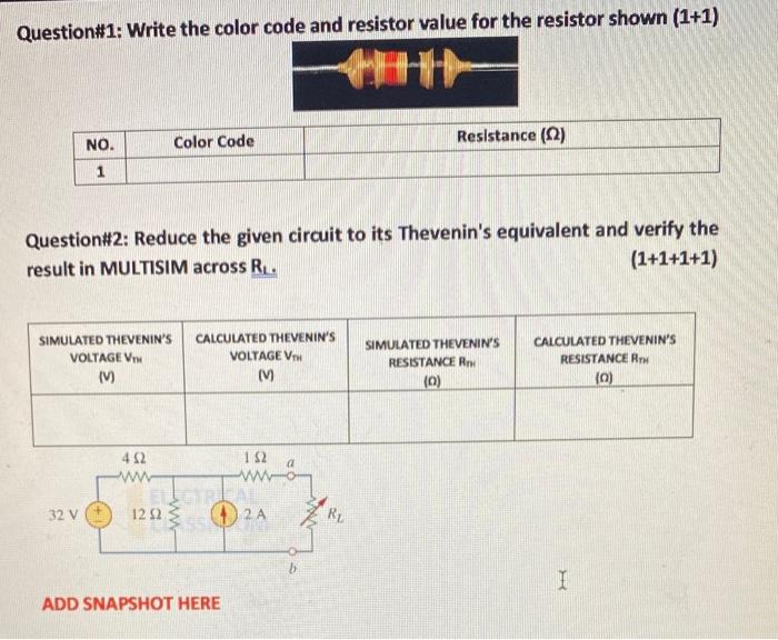 Solved (Do the simulation using the multisim program not by | Chegg.com