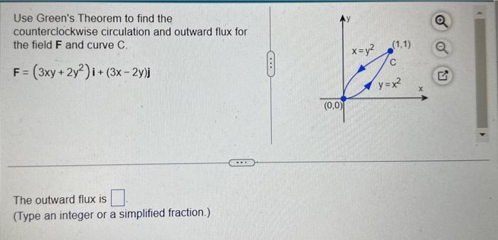 Solved calculus 3. Can you please find both outward flux and | Chegg.com