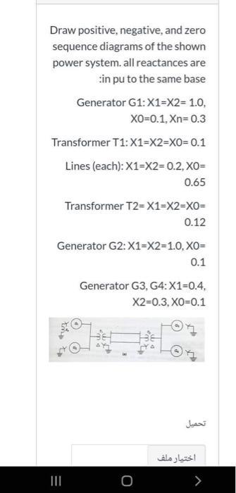 Solved Draw positive, negative, and zero sequence diagrams | Chegg.com