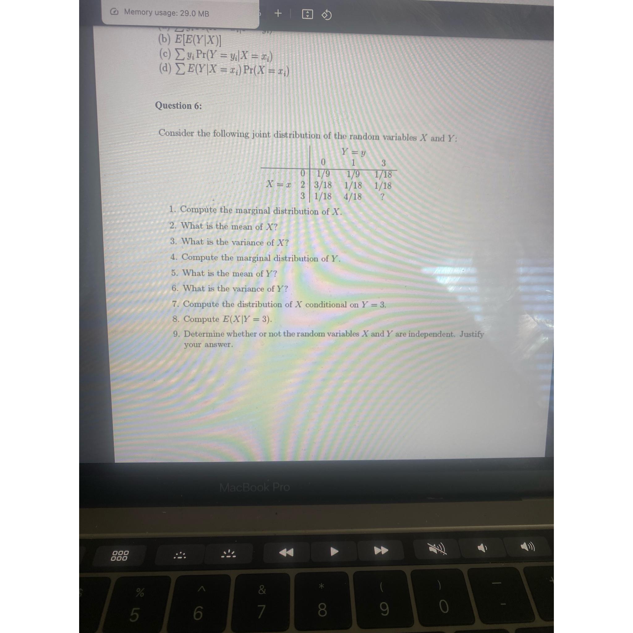 Solved Memory usage: | Chegg.com