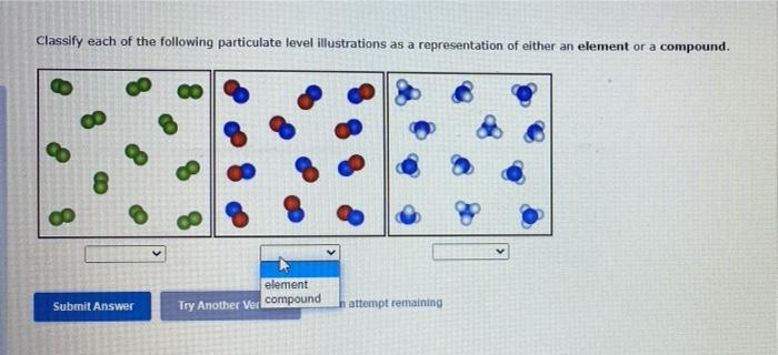 Solved Classify Each Of The Following Particulate Level 