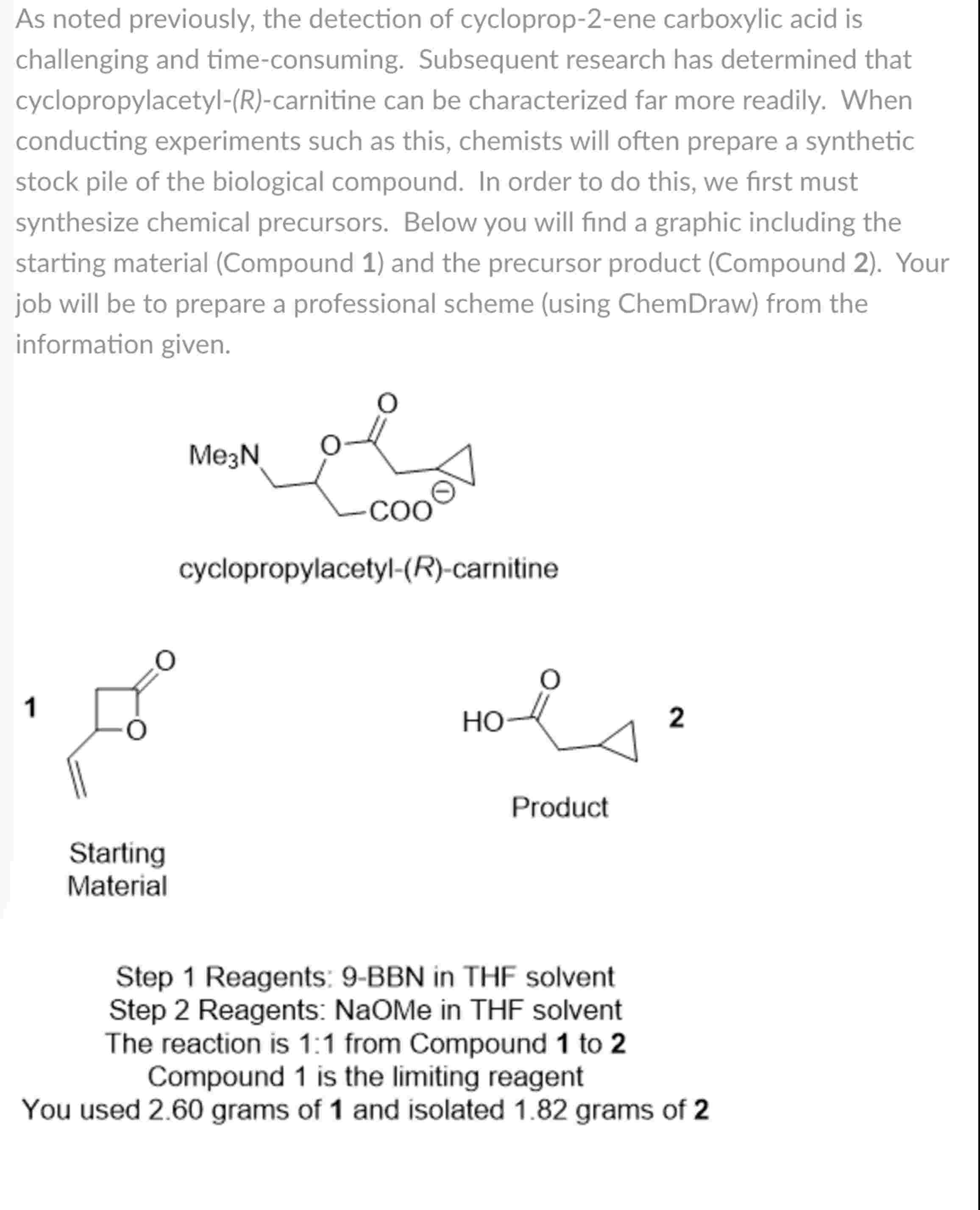 Solved As noted previously, the detection of cycloprop-2-ene | Chegg.com