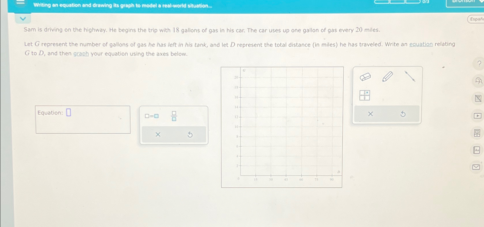 Solved Writing an equation and drawing its graph to model a | Chegg.com