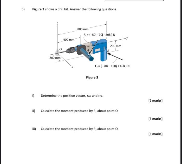 Solved a) Figure 2 shows a vertical cast iron arm was | Chegg.com