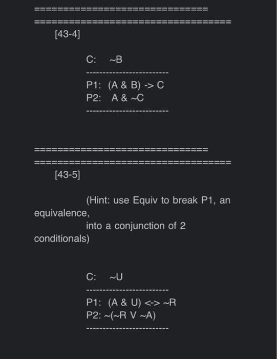 Solved Exercise 43… (For-Credit of 10 Points) [43-1] Explain | Chegg.com