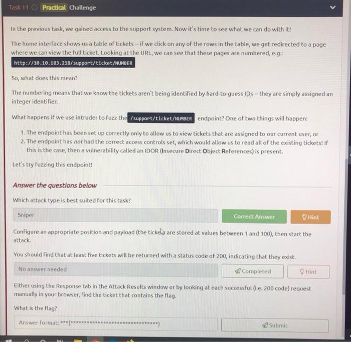 Solved Burp suite : intruder on Try Hack Me im having | Chegg.com