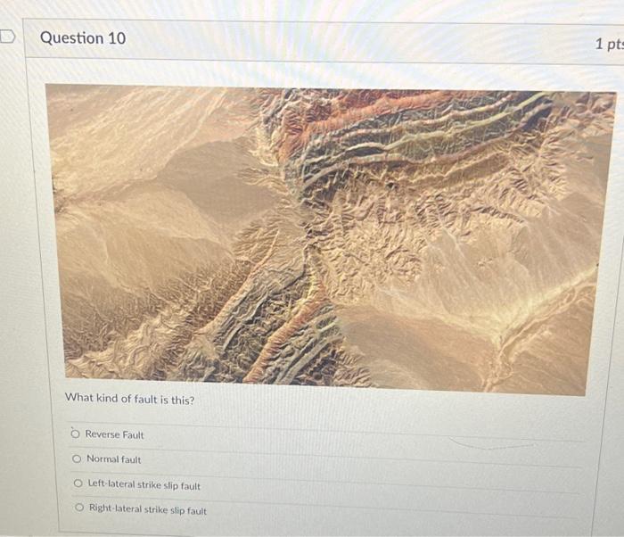 Solved What kind of fault is this? Reverse Fault Normal | Chegg.com