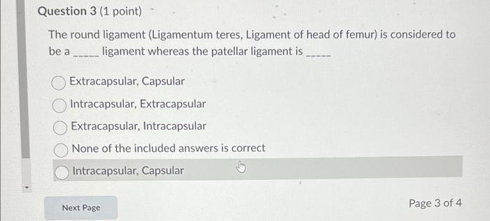 Solved The round ligament (Ligamentum teres, Ligament of | Chegg.com