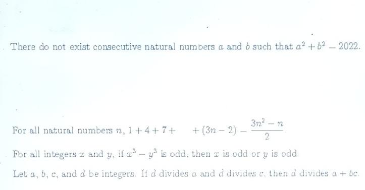 Solved There do not exist consecutive natural numbers a and | Chegg.com