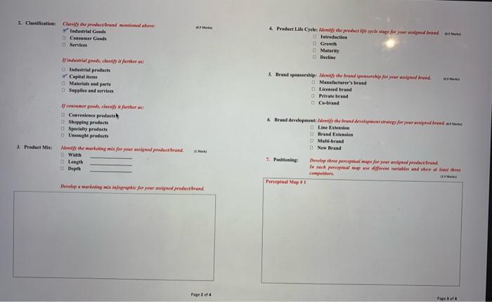 Assignment \# 1: Studying the product Assignment | Chegg.com