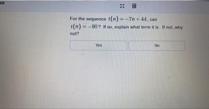 Solved Sequence C. Consider the sequence 2,3.5,5,6.5,… Writn | Chegg.com