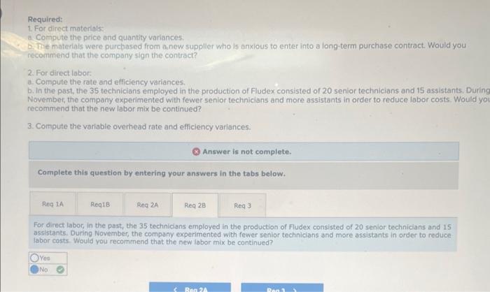 Solved Problem 10 14 Static Basic Variance Analysis 5167