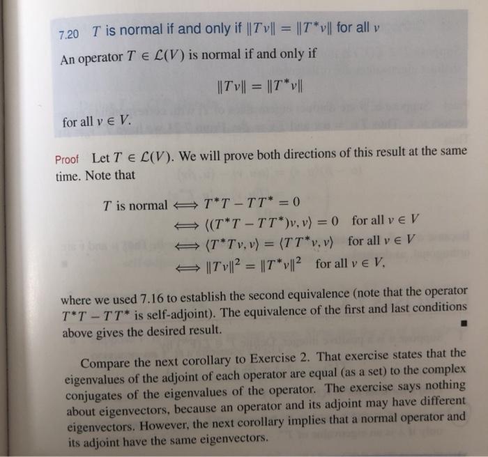Solved 2. What is the relationship between self-adjoint and | Chegg.com
