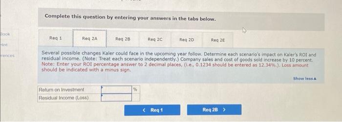 Solved E10-7 (Algo) Calculating Return on Investment, | Chegg.com