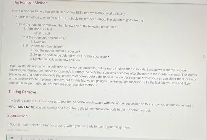Solved java help please with generic BST im stuck. need help | Chegg.com