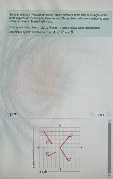 Solved Some problems in MasteringPhysics require answers in | Chegg.com